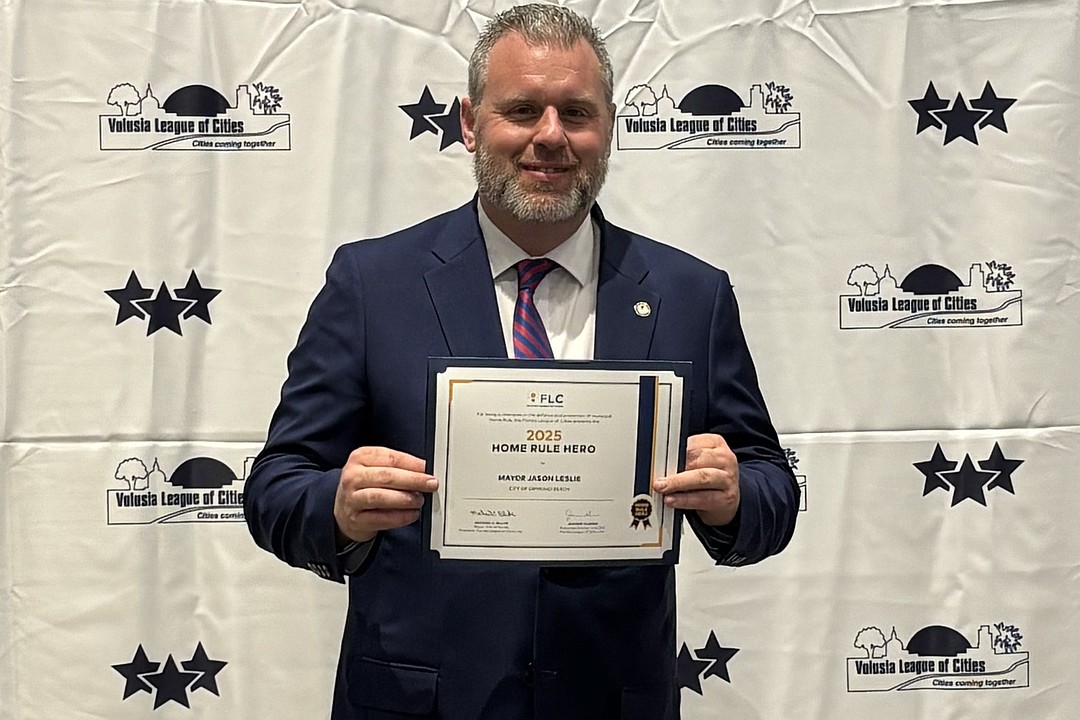 Ormond Beach mayor named 2025 Home Rule Hero | Observer Local News | Palm Coast Observer and ...