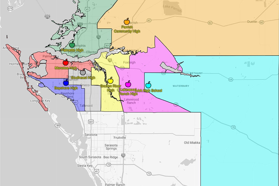 Manatee School District shares redrawn zoning maps, seeks feedback ...