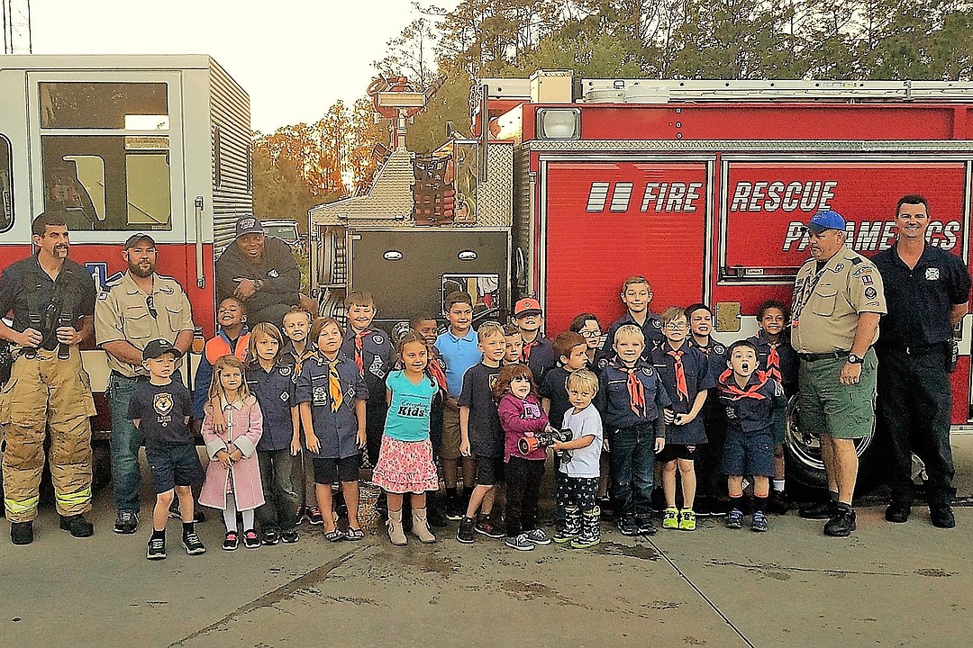 Cub Scouts learn with first responders at fire station | Observer Local ...