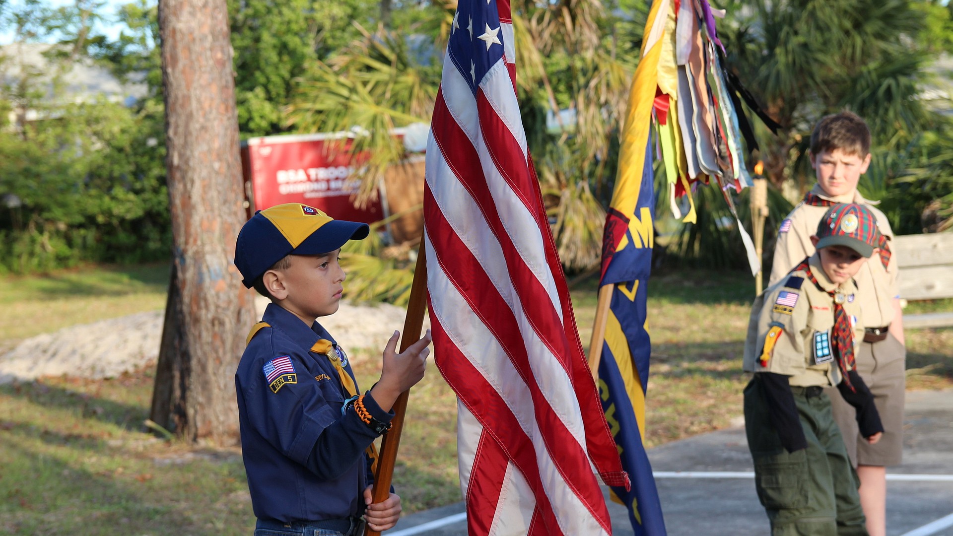 Cub Scout Pack 74 holds flag retirement ceremony | Observer Local News ...