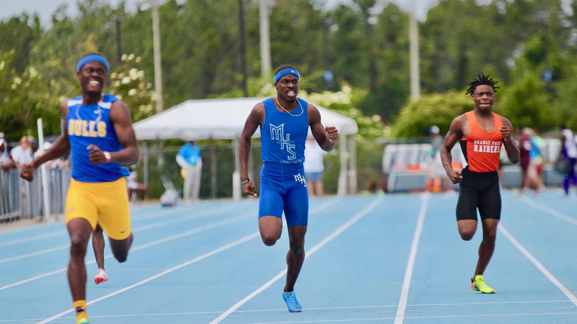 Mainland's D'Marcus Adams medals in four events at the state meet ...