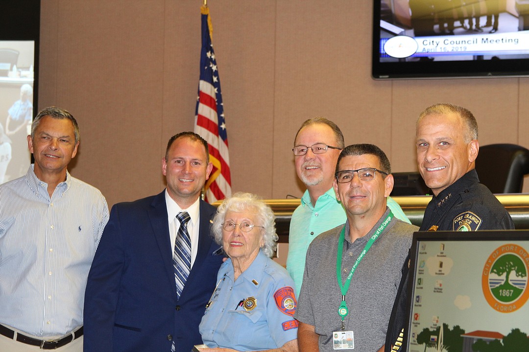 Port Orange honors resident for 35 years of volunteer service ...