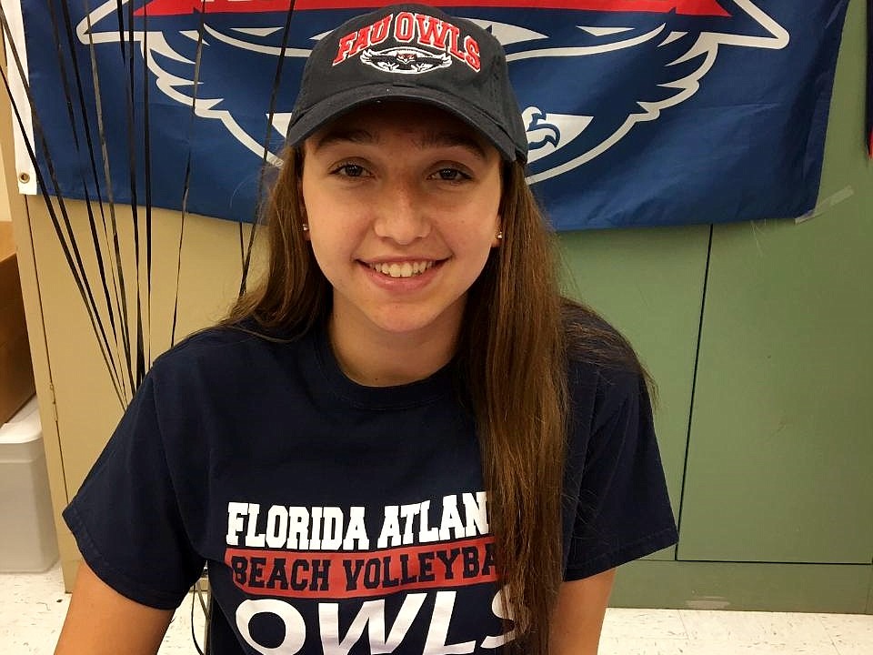 The ultimate trio: Volusia's first Division I beach volleyball signee ...