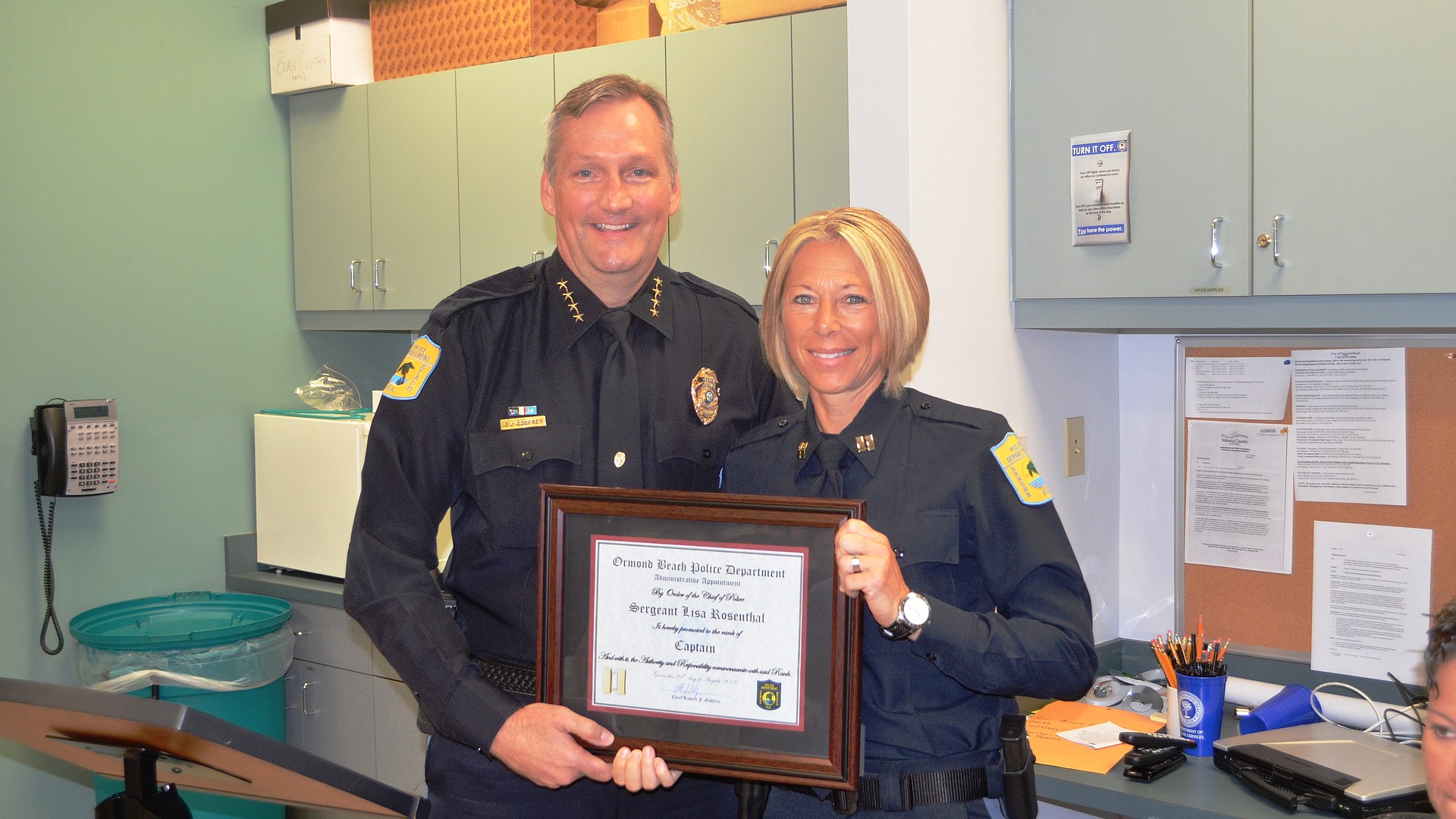 Three promoted, including first female police captain | Observer Local ...