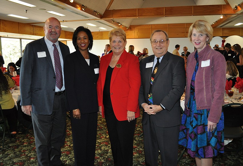 Your Observer | Photo - Honorees Steve Harner, Dr. Harriet Moore, Ginny ...