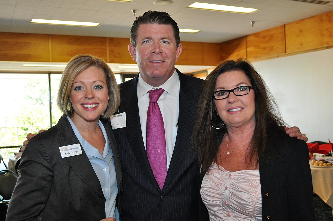 Your Observer | Photo - Kelly Morrell with Richard and Janet Smalley