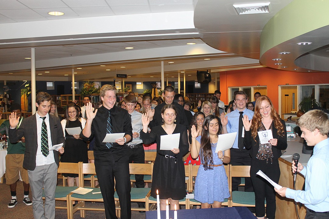 Join the club! FPC National Honor Society inducts members | Observer ...