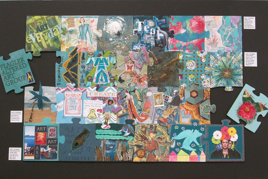 Puzzle piece art featured at Observer office | Observer Local News ...