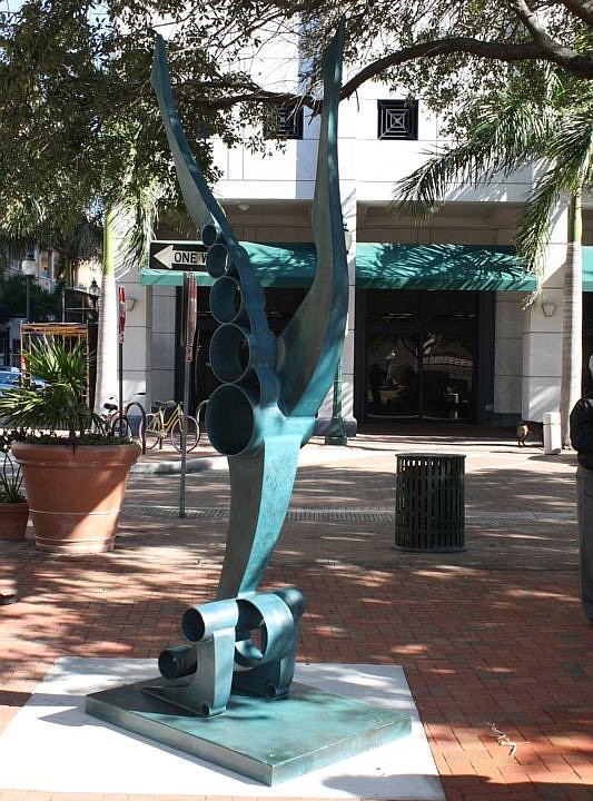 Downtown sculpture placement complete | Your Observer