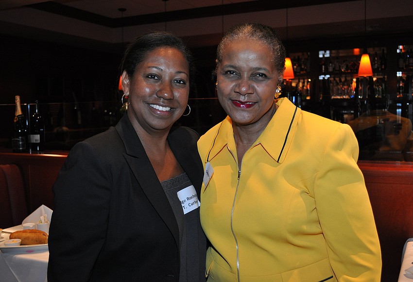 Your Observer | Photo - The Hon. Rochelle Curley and Sylvia Taylor