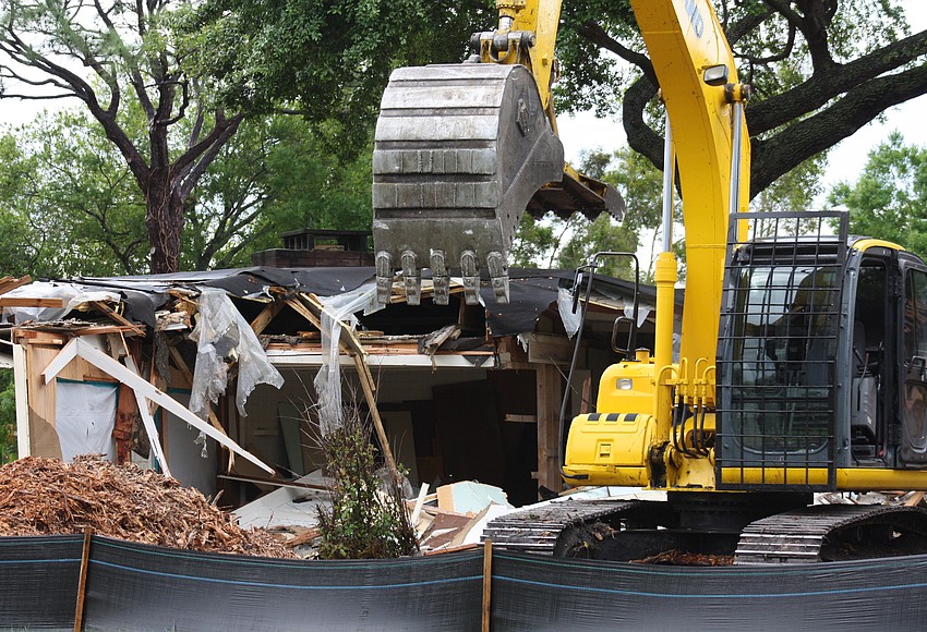 Home demolition begins at park | Your Observer