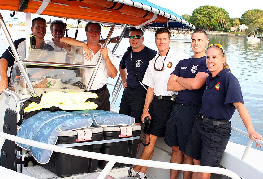 Your Observer | Photo - The Longboat Key Fire and Paramedic team pose ...