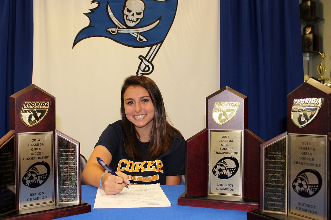 Signed: Claire Slamka will continue the soccer career she once ...