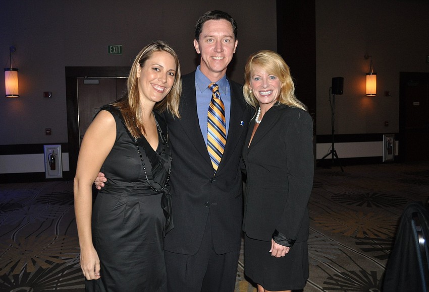 Your Observer | Photo - Keli and Peter Crowley with Beth Gaston