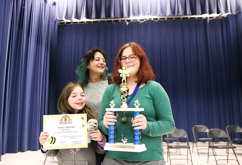 Buddy Taylor Middle School eighth-grader wins District Spelling Bee ...