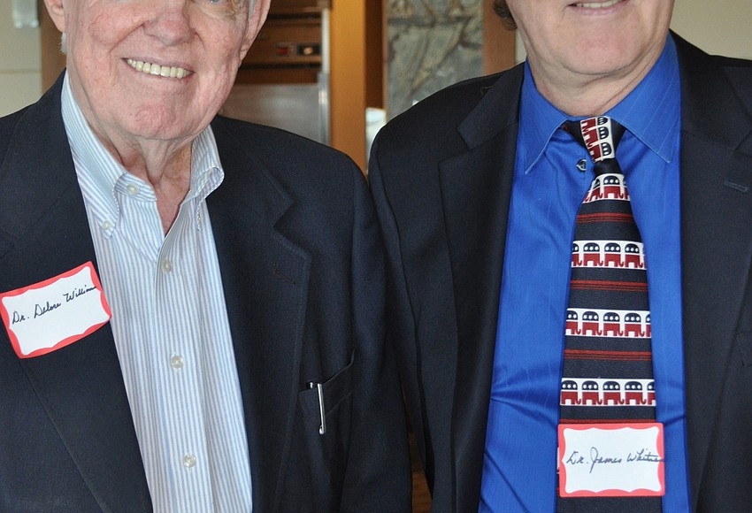 Your Observer | Photo - Dr. Delore Williams and Dr. Jim Whitman