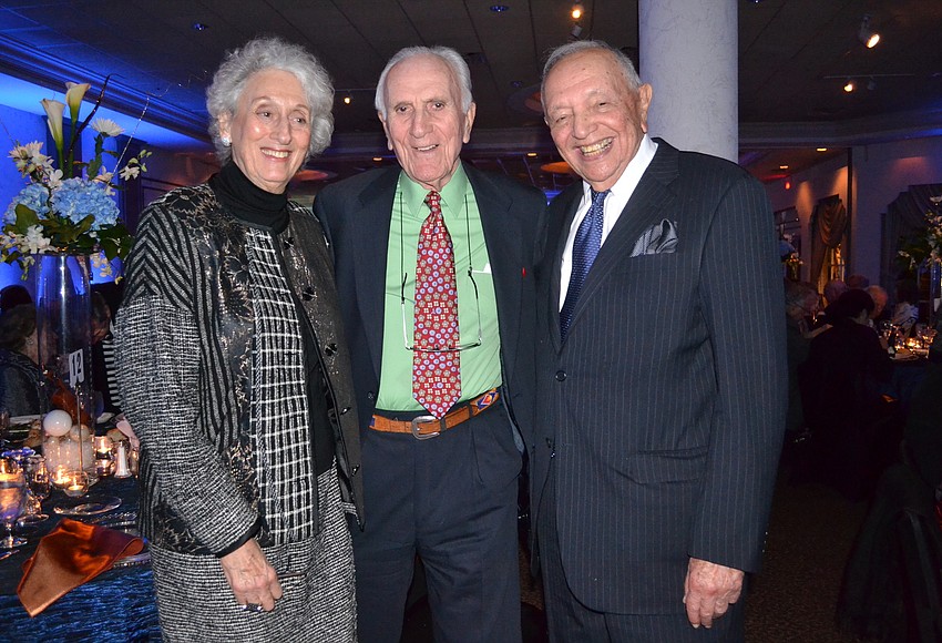 Your Observer | Photo - Ina Schnell, Dr. Arthur Ancowitz and Bill Berman
