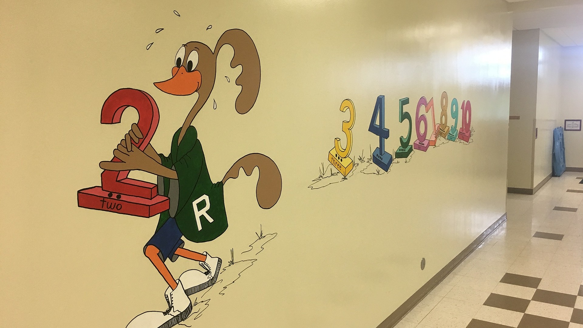 Rymfire Mathletes to the rescue through math murals, tutoring ...