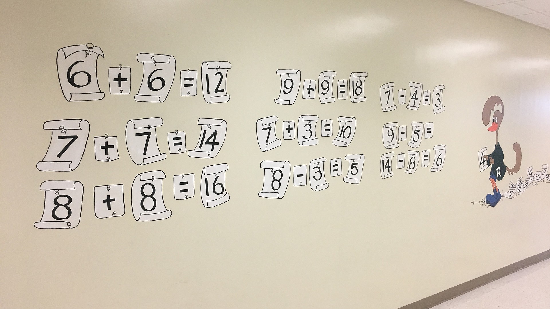 Rymfire Mathletes to the rescue through math murals, tutoring ...