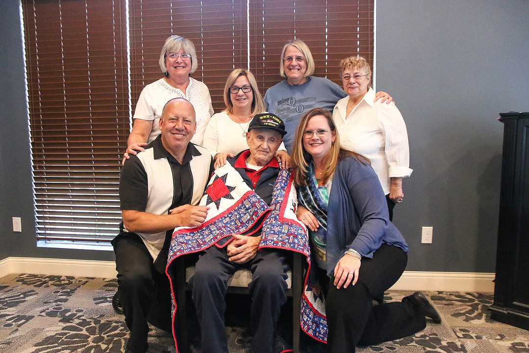 World War II POW awarded Quilt of Valor in Palm Coast | Observer Local ...