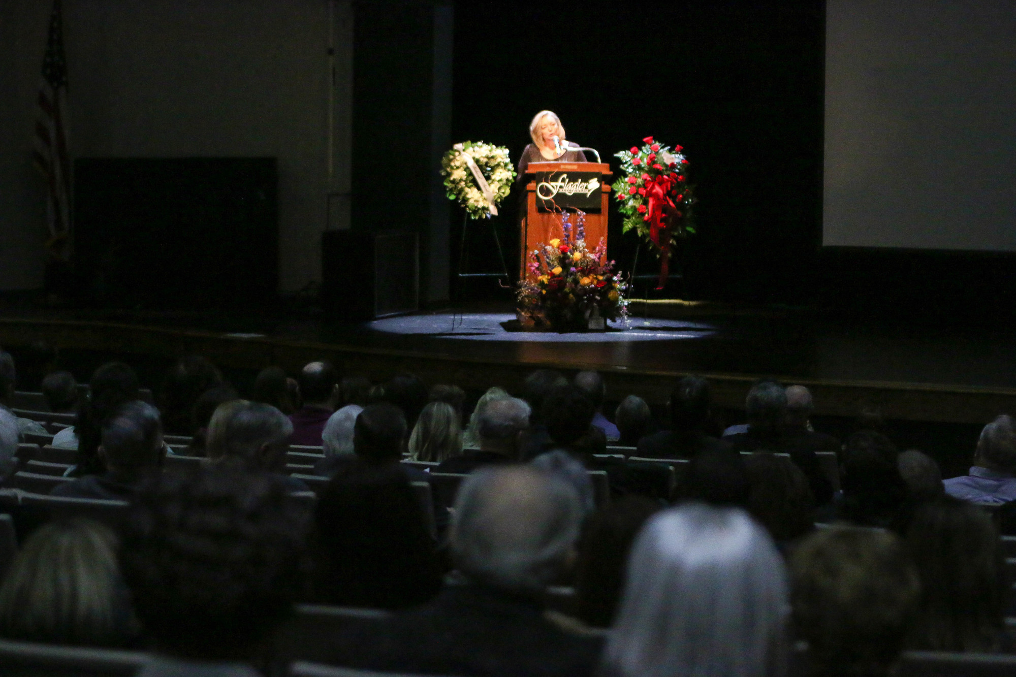 Life of Flagler Auditorium Director Lisa McDevitt celebrated with music ...