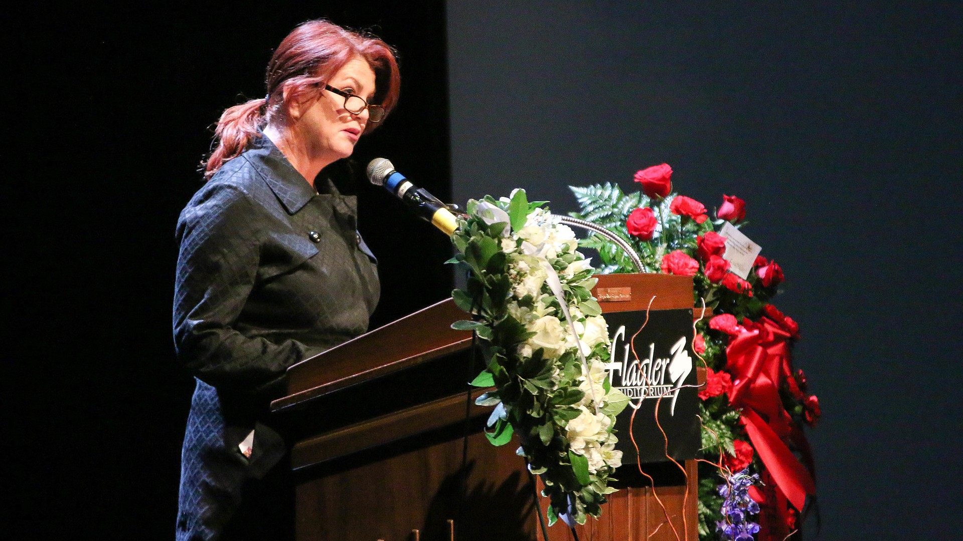 Life of Flagler Auditorium Director Lisa McDevitt celebrated with music ...