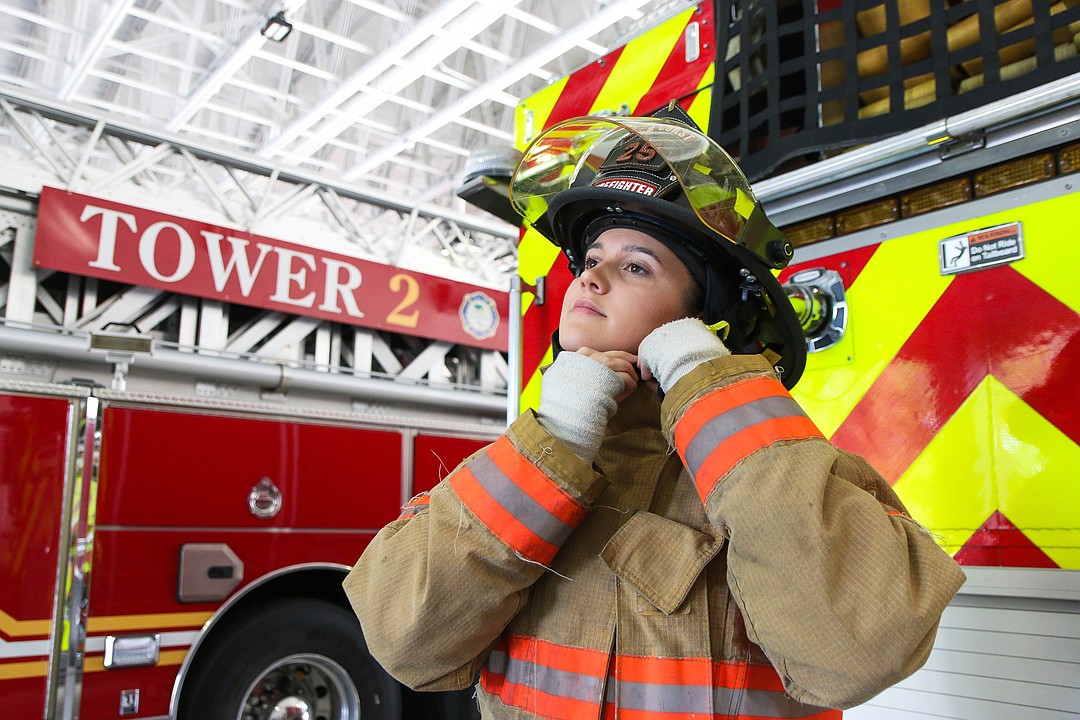 Matanzas grad is one of Palm Coast's seven female firefighters ...