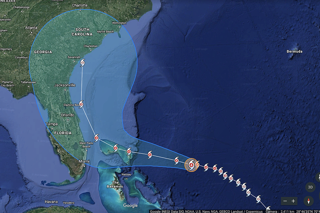 Hurricane Dorian still on northeast path | Observer Local News | Palm ...