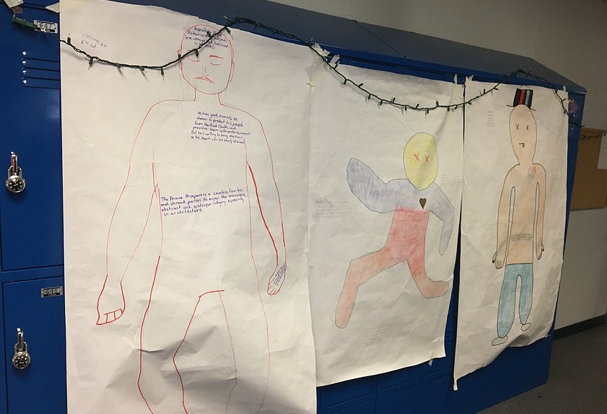 Business Observer | Photo - Autopsy posters lining the hallway. Photo ...