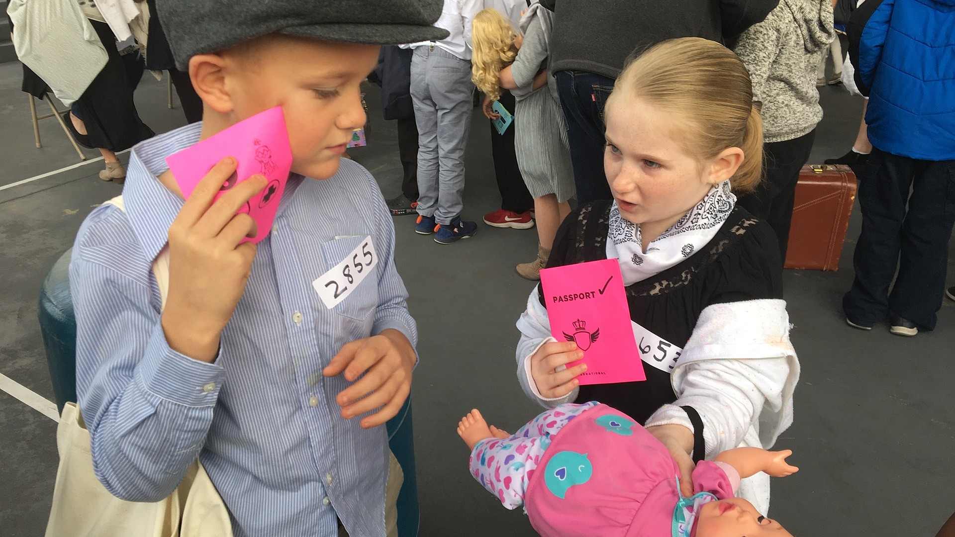 PHOTOS: Imagine School students recreate Ellis island experience ...