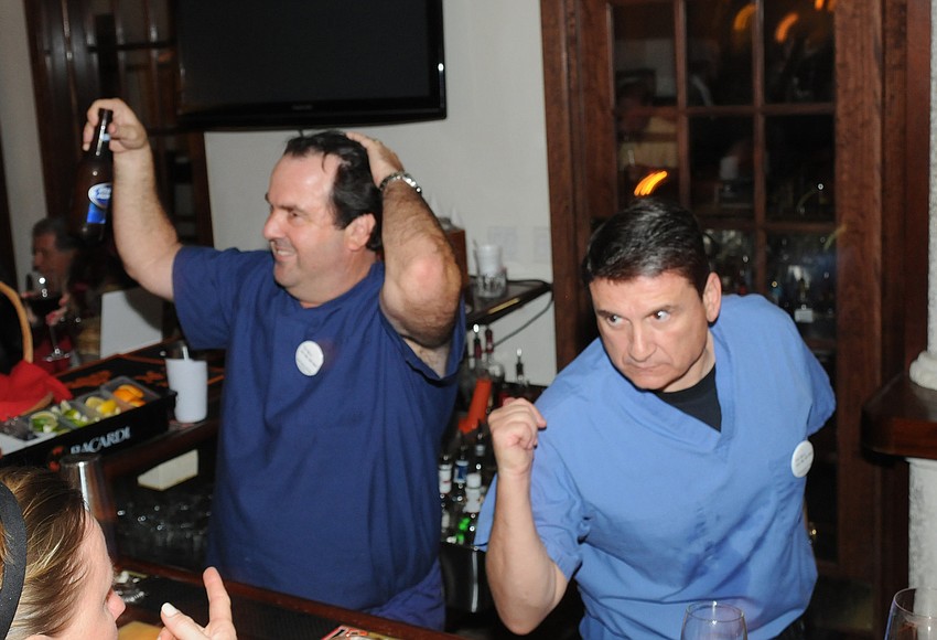 Your Observer | Photo - Dr. Alan Glover and Dr. Joseph Noah were ...