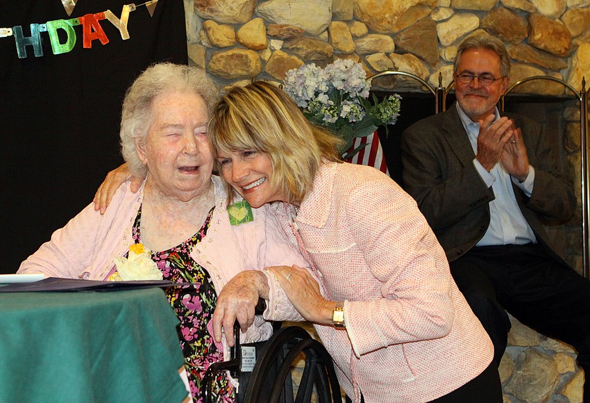 Your Observer | Photo - Mayor Suzanne Atwell gives birthday girl ...