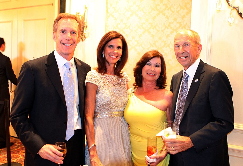 Your Observer | Photo - Alan and Kim List with Pam and Les Muma