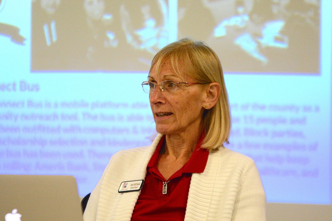 Janet McDonald calls for understanding, as a teacher calls for her ...