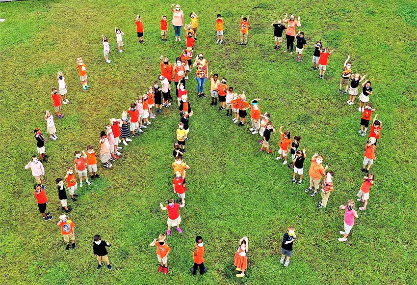 Kindergartners participate in Unity Day at Imagine School Town Center ...