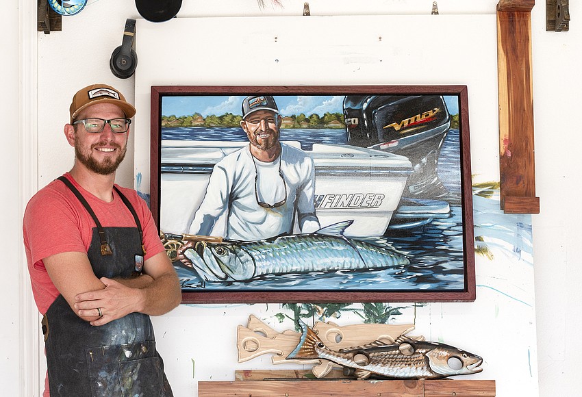 Art at the end of the line: Travis Luther's career in commissioned fish ...