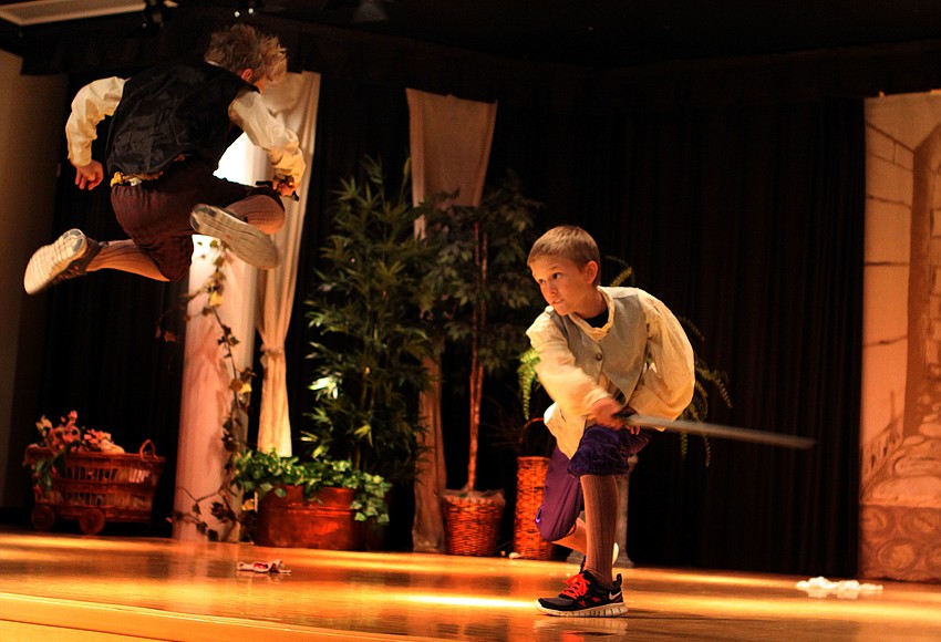 Your Observer | Photo - Trevor Yull, Romeo, and Will Getzen, Tybalt ...