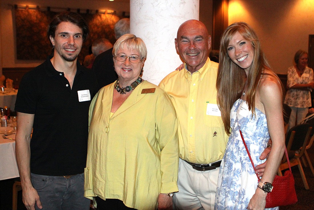 Your Observer | Photo - Peggy and Ken Abt pose with Sarasota Ballet ...