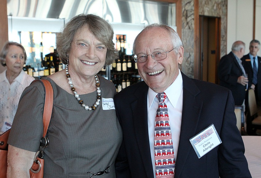 Your Observer | Photo - Sen. Nancy Detert and Chris Albright