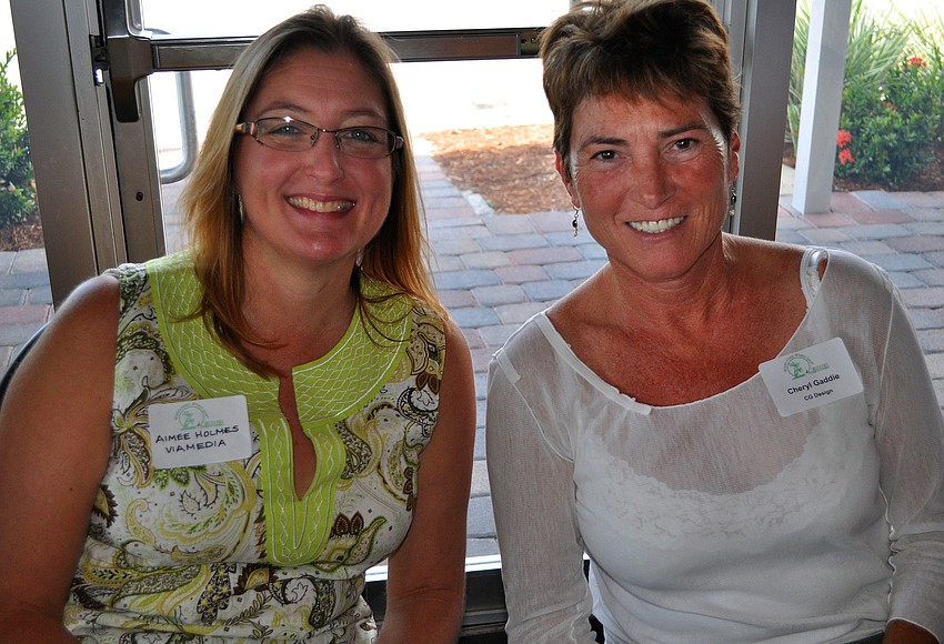 Your Observer | Photo - Aimee Holmes of Via Media and Cheryl Gaddie of ...