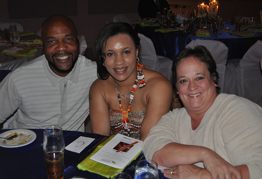 Your Observer | Photo - Chris and Randi Myrick with Lorrie Porter