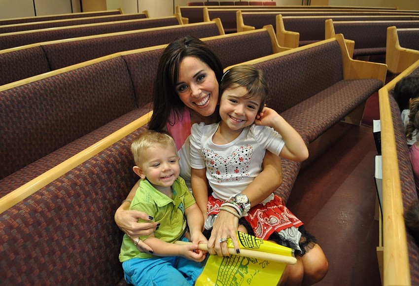 Your Observer | Photo - Kelly Engel with her children Brock and Marli