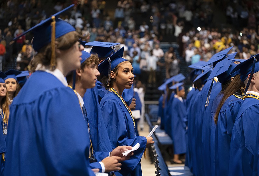 Buc pride never dies: Mainland High School's Class of 2021 celebrates ...