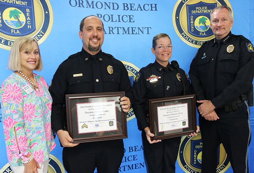 Rising in rank: Ormond Beach Police officers promoted | Observer Local News | Palm Coast ...