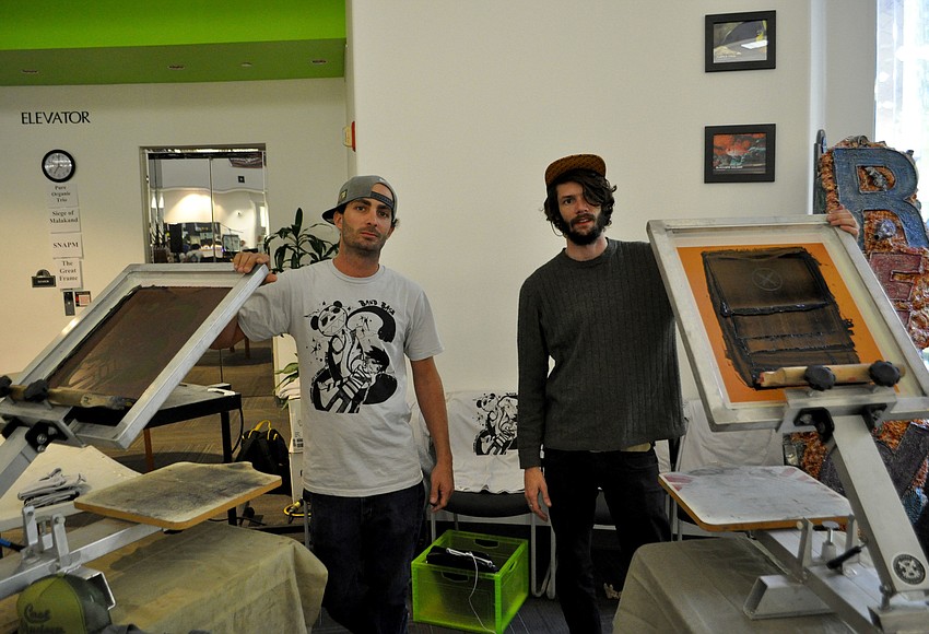Your Observer | Photo - Joe Lombardi and Greg Ferris screen-printed ...