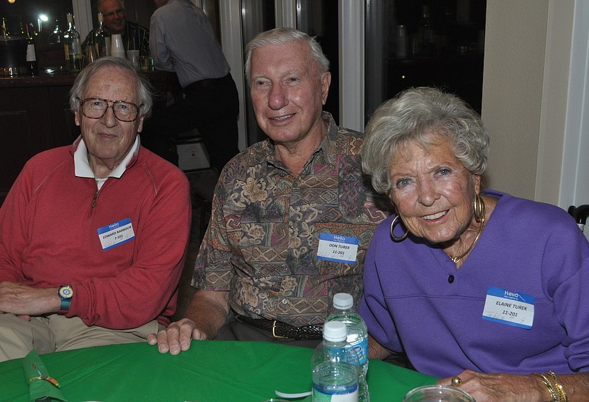 Your Observer | Photo - Edward Barbour with Don and Elaine Turek