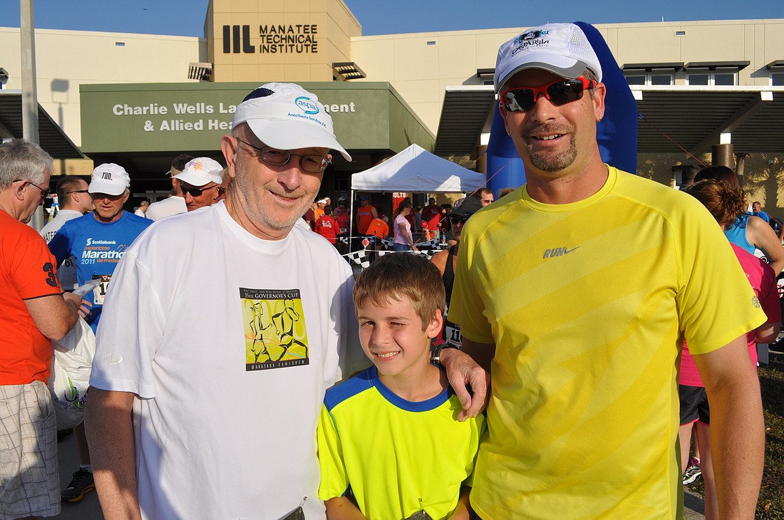 Your Observer | Photo - Chuck VanDuzee, Tristan Watson and his father ...