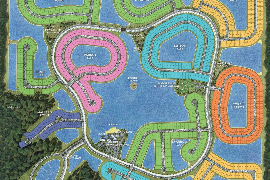 Master-planned lakefront development opens ninth neighborhood ...