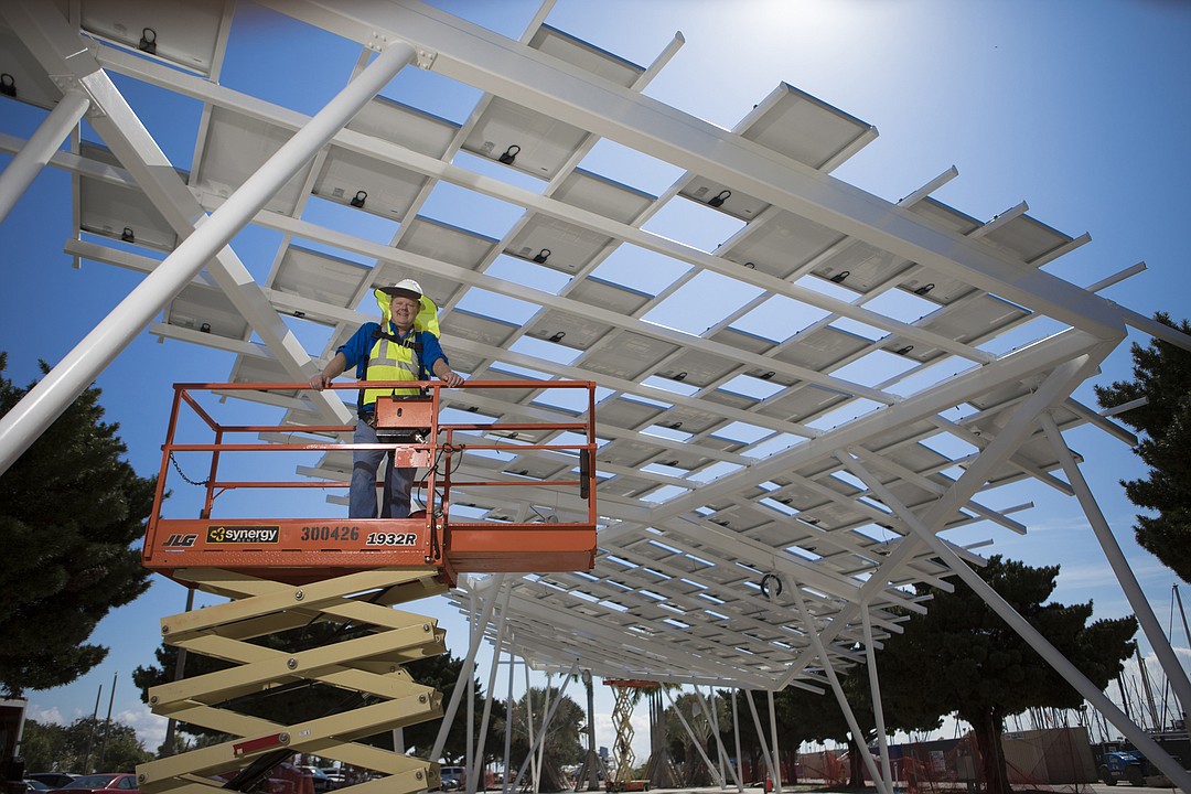 Power up: St. Pete Pier set to wow visitors with unique canopies ...