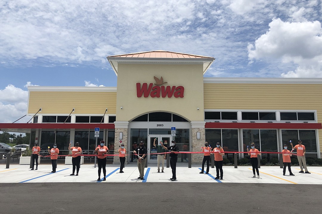 Wawa opens new store in region with social distancing ribbon cutting ...
